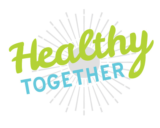 Healthy Together Victoria Logo Healthy Logo Stock Vector. Illustration